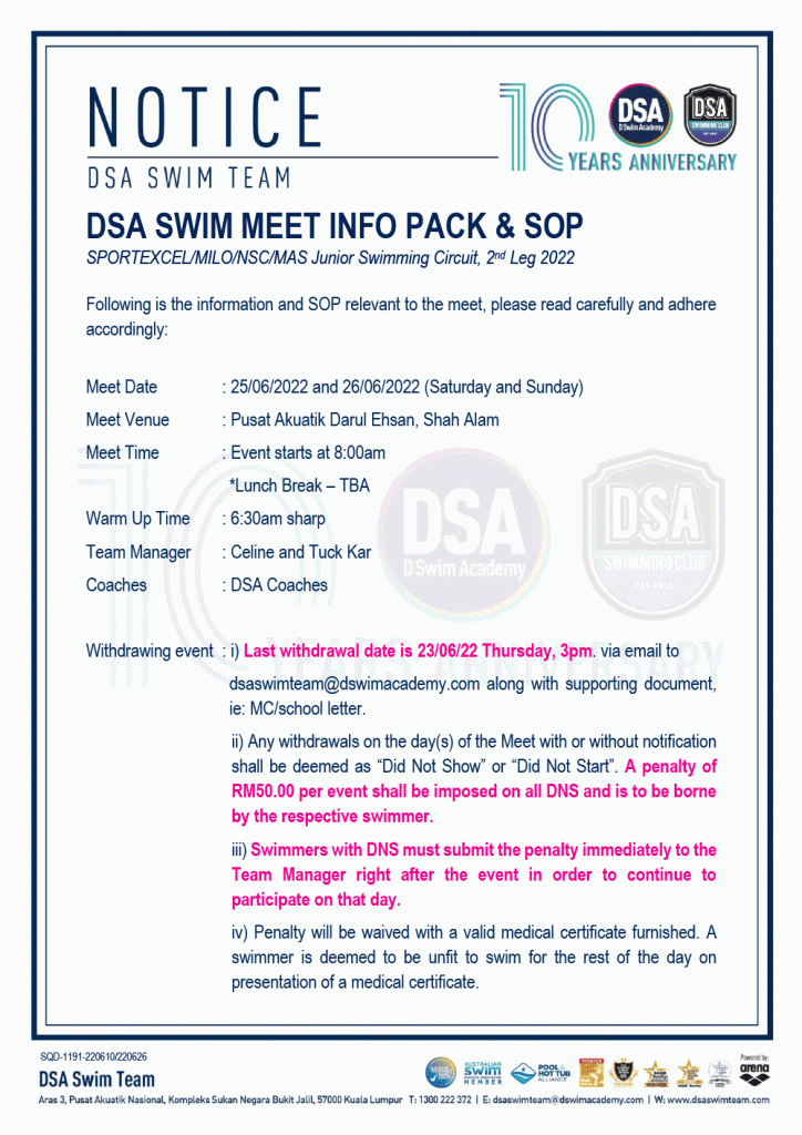 DSA Swim Team | D Swim Academy