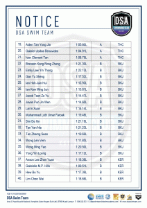 DSA Swimming Club | DSA Swim Team | D Swim Academy (DSA)